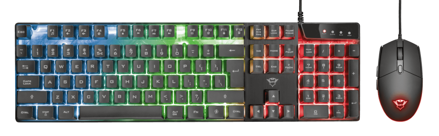 Trust GXT 838 Azor Gaming Combo (Keyboard with Mouse) - Top Choice