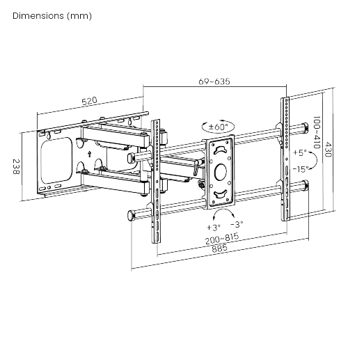 Brateck TV Bracket - Top Choice