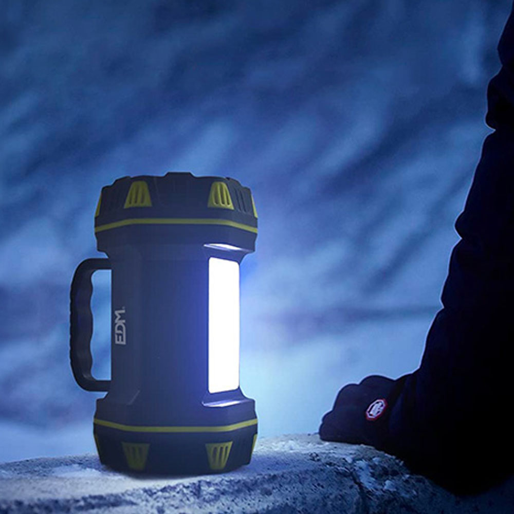 EDM Handheld Flashlight With Front LED - Top Choice