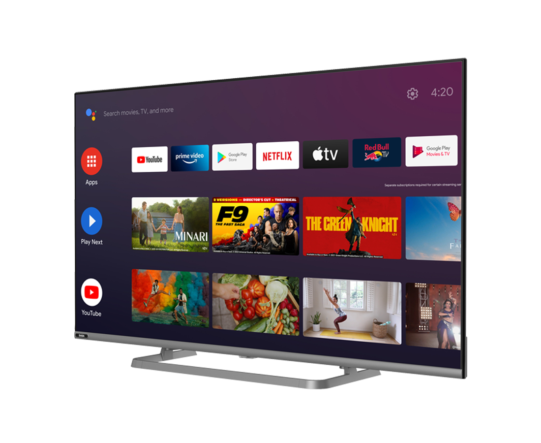 Saba 43" 4K Android LED TV - Top Choice