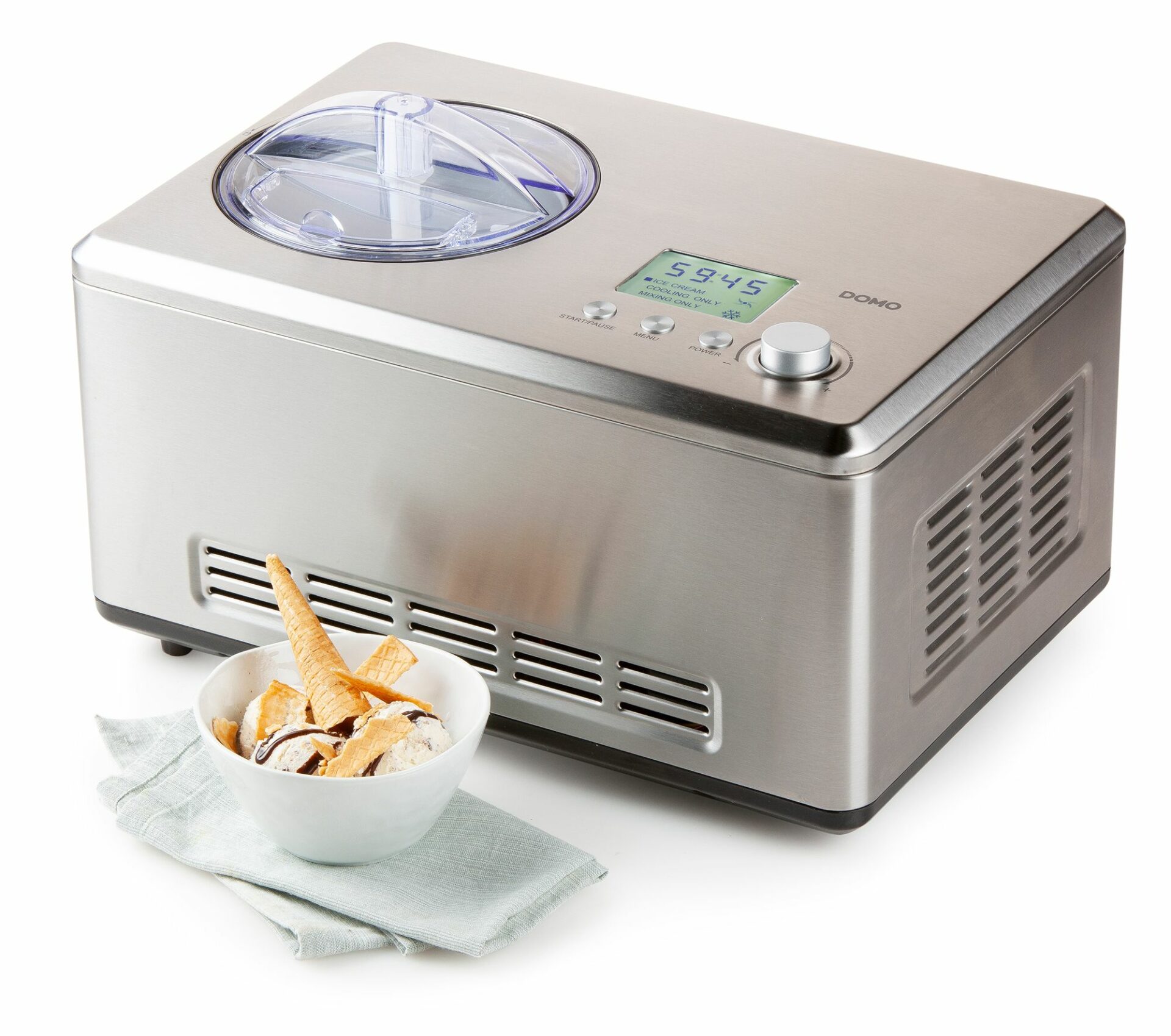 Domo Ice Cream Maker With Compressor - Top Choice