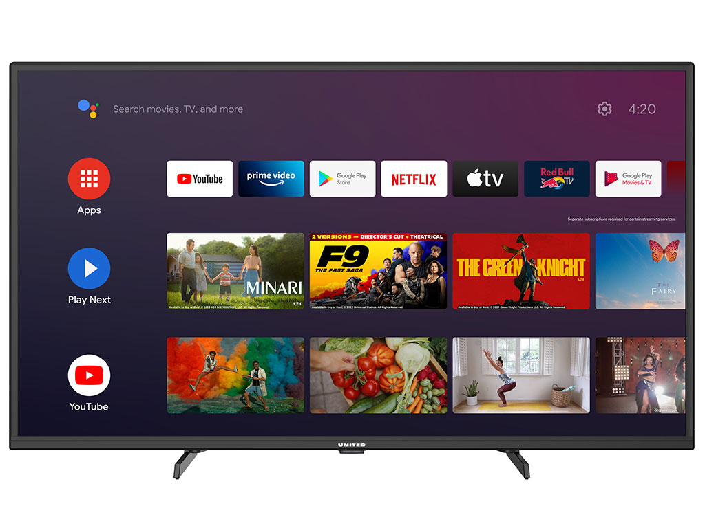 United 40" Android TV Full HD - Top Choice