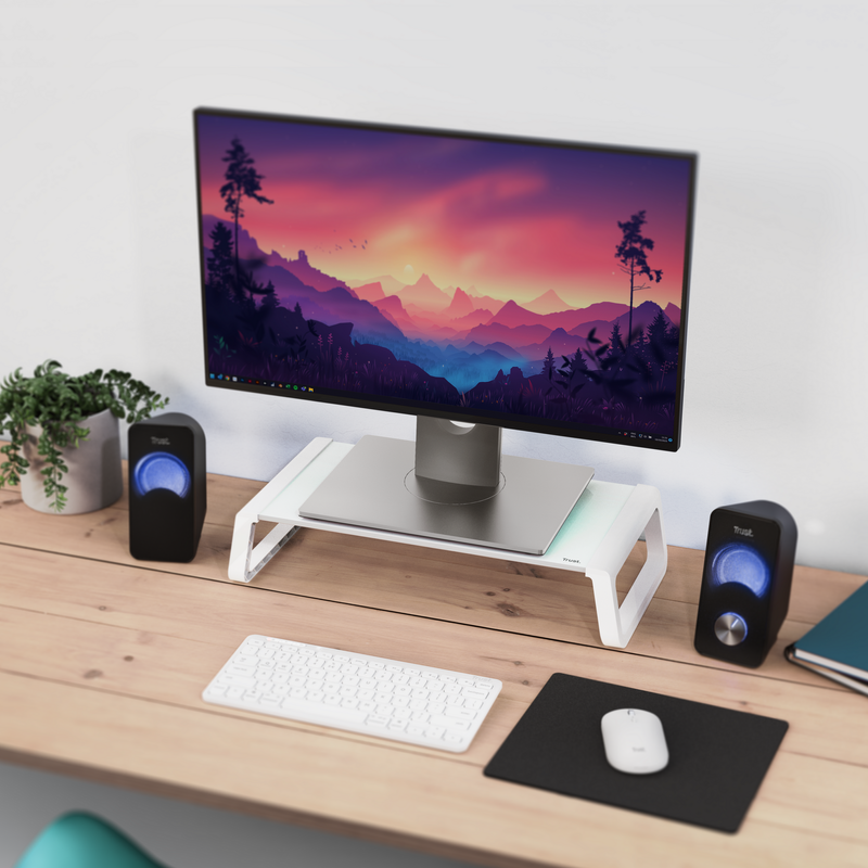 Trust Tempered Glass Monitor Stand - Top Choice