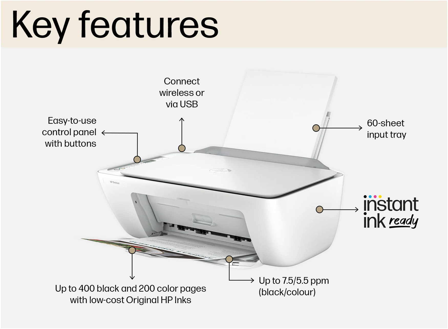 HP DeskJet Wireless All-in-One Printer - Top Choice