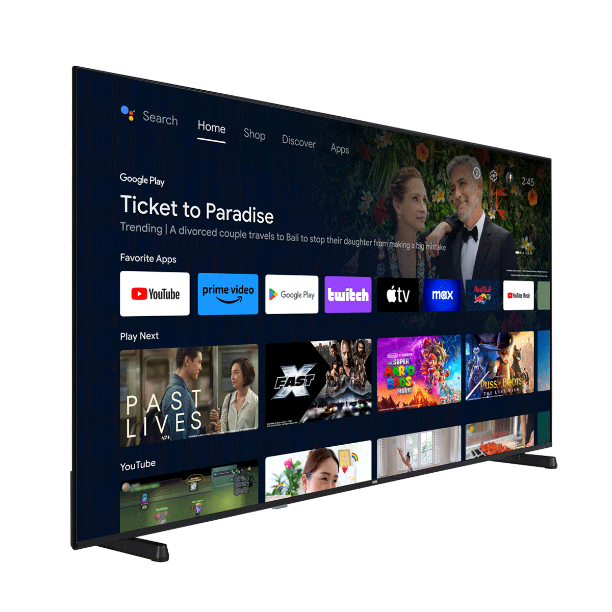 Vox 65" 4K QLED Android TV - Top Choice