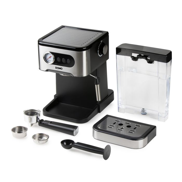Domo Espresso Machine with Pressure Gauge - Top Choice