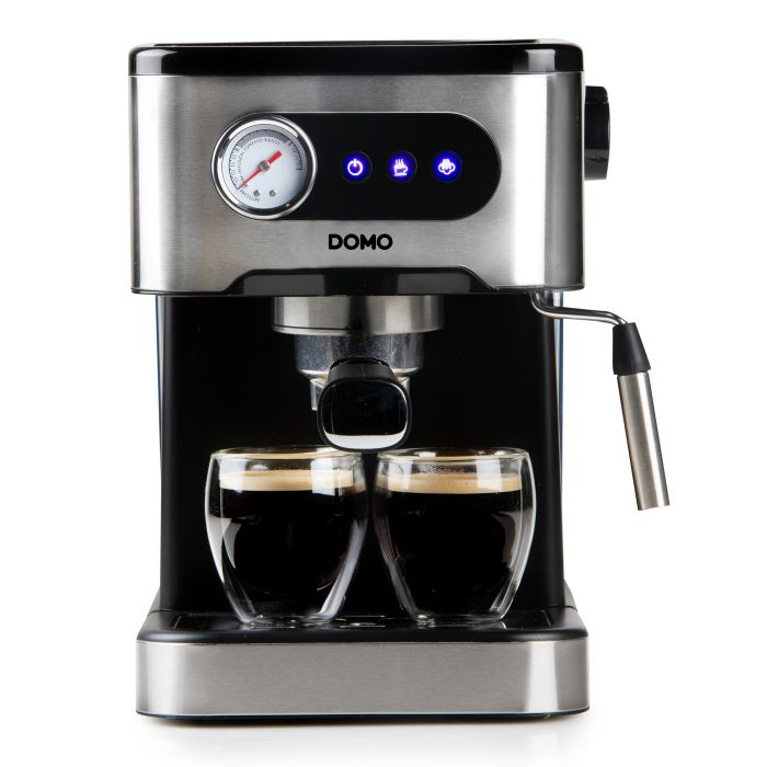Domo Espresso Machine with Pressure Gauge - Top Choice