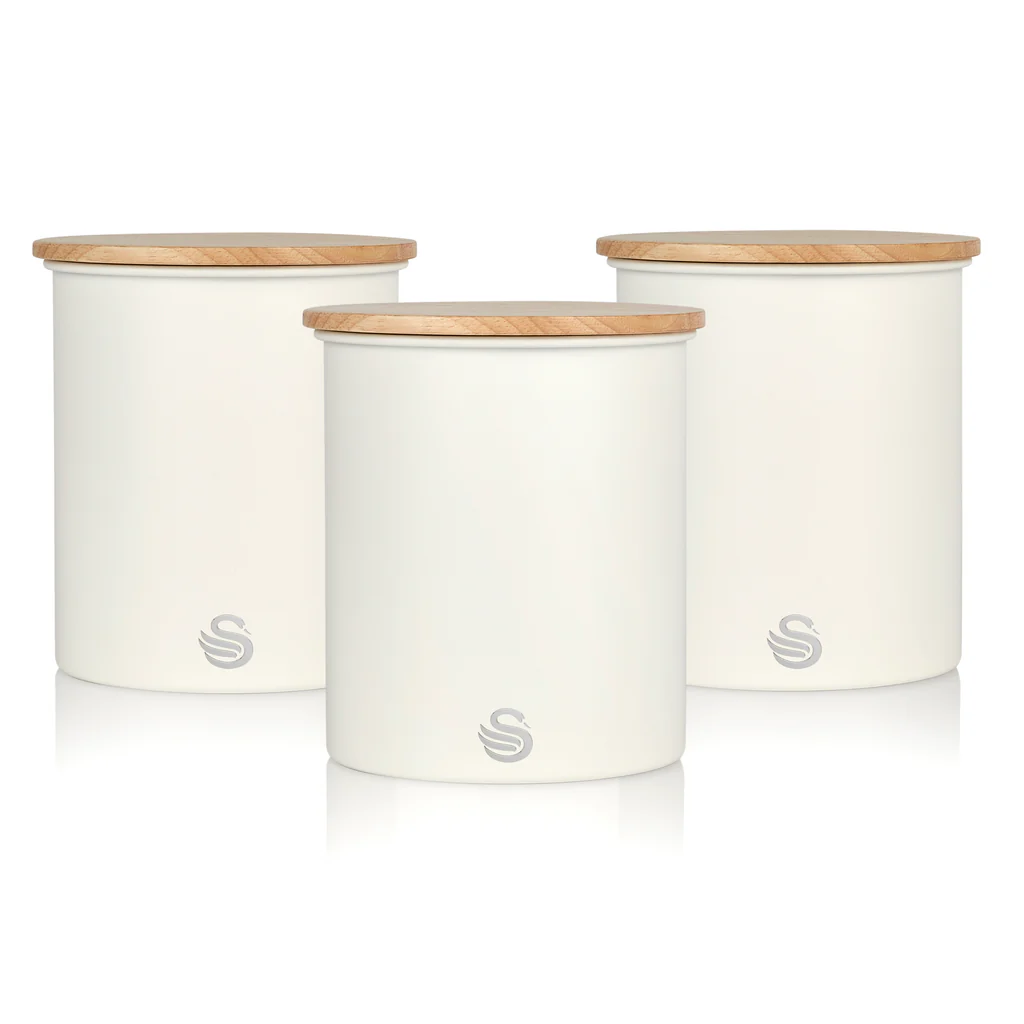 Swan Nordic Set of 3 Storage Canisters - Top Choice