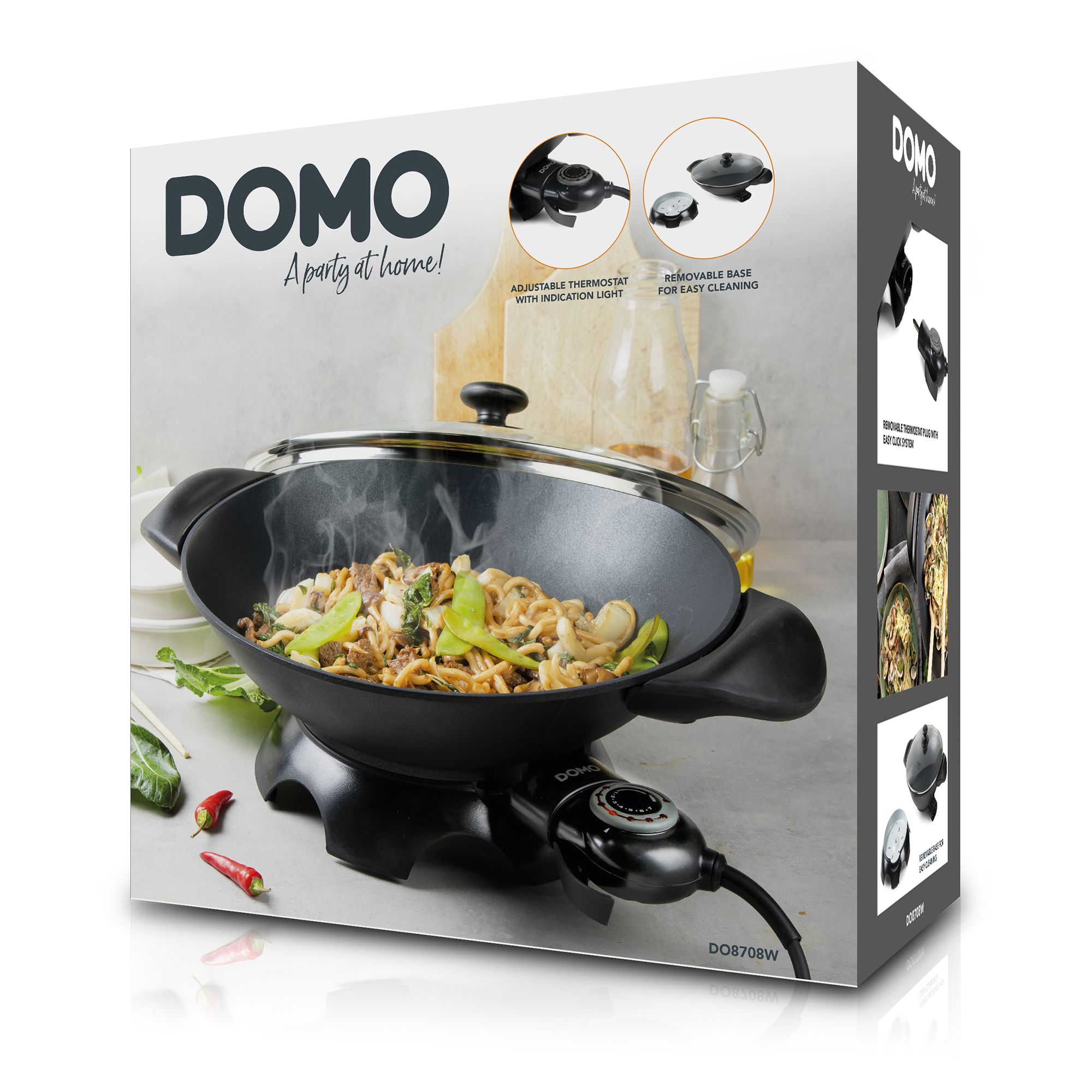 Domo 5L Electric Wok - Top Choice