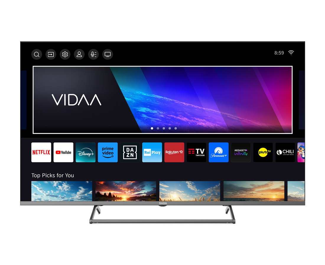 Saba 50" 4K Smart LED TV - Top Choice