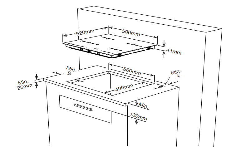 Sharp Built-in Vitroceramic Hob - Top Choice